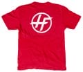 Hyperflex Circle Logo Tee - Red - Hyperflex Wetsuits